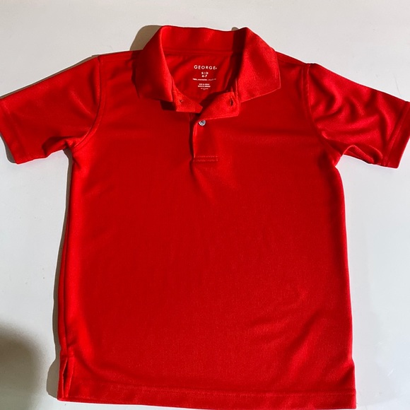 George | Shirts & Tops | Boys Red Polo Shirt | Poshmark